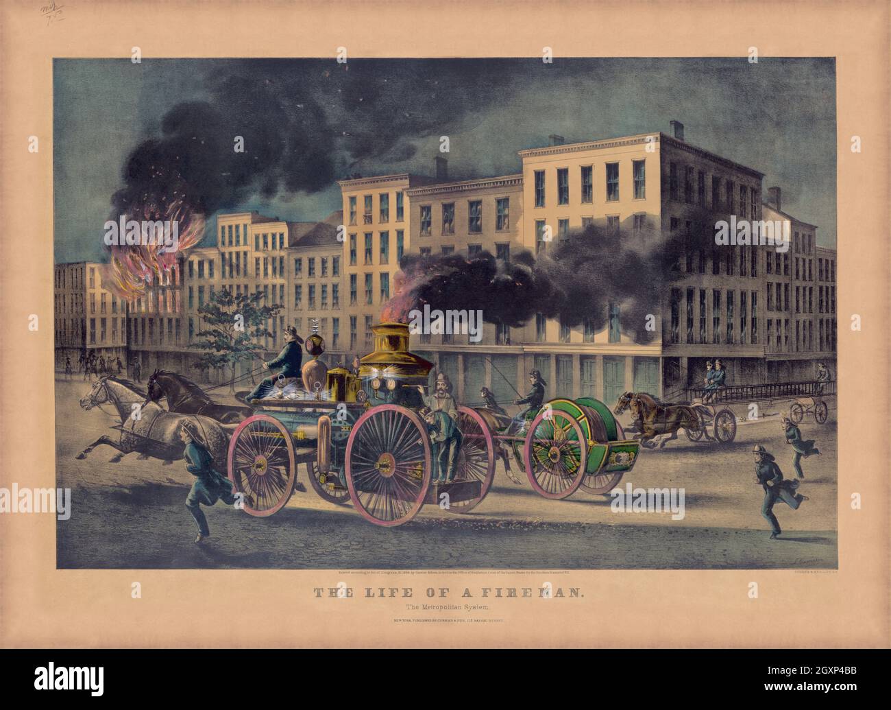 Fireman steam engine hi-res stock photography and images - Alamy