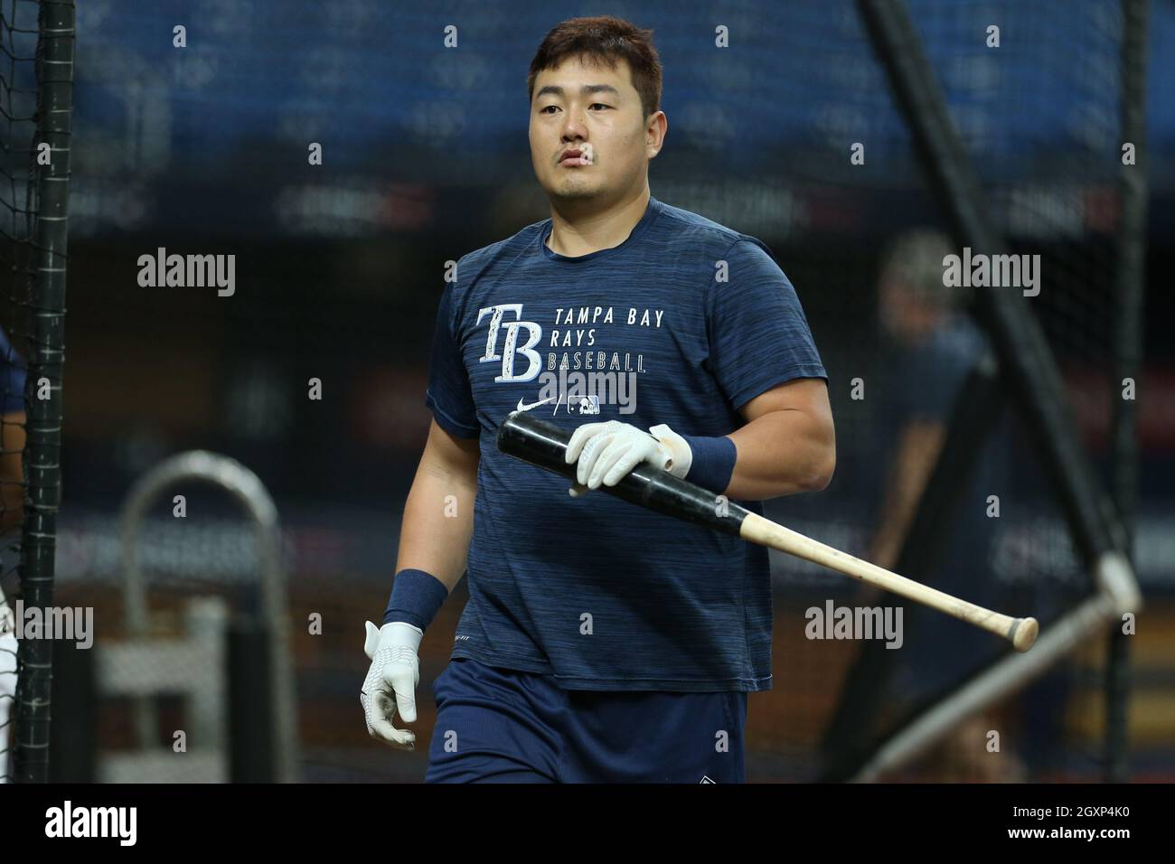St. Petersburg, FL. USA; Tampa Bay Rays first baseman Ji-Man Choi (26 ...