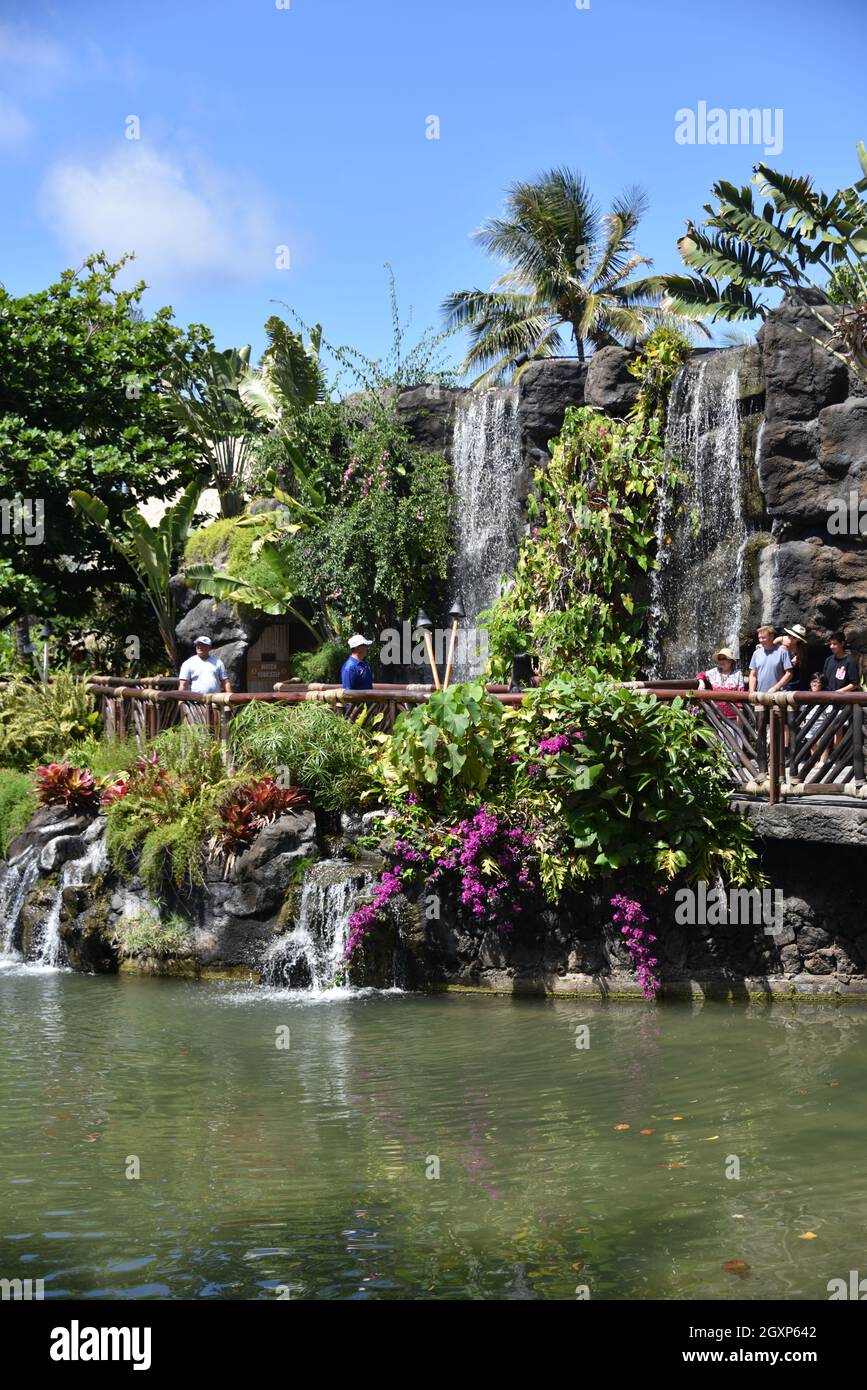 Oahu HI U.S.A. 6/3-4/2021. Polynesian Cultural Center. Opened 10/12 ...