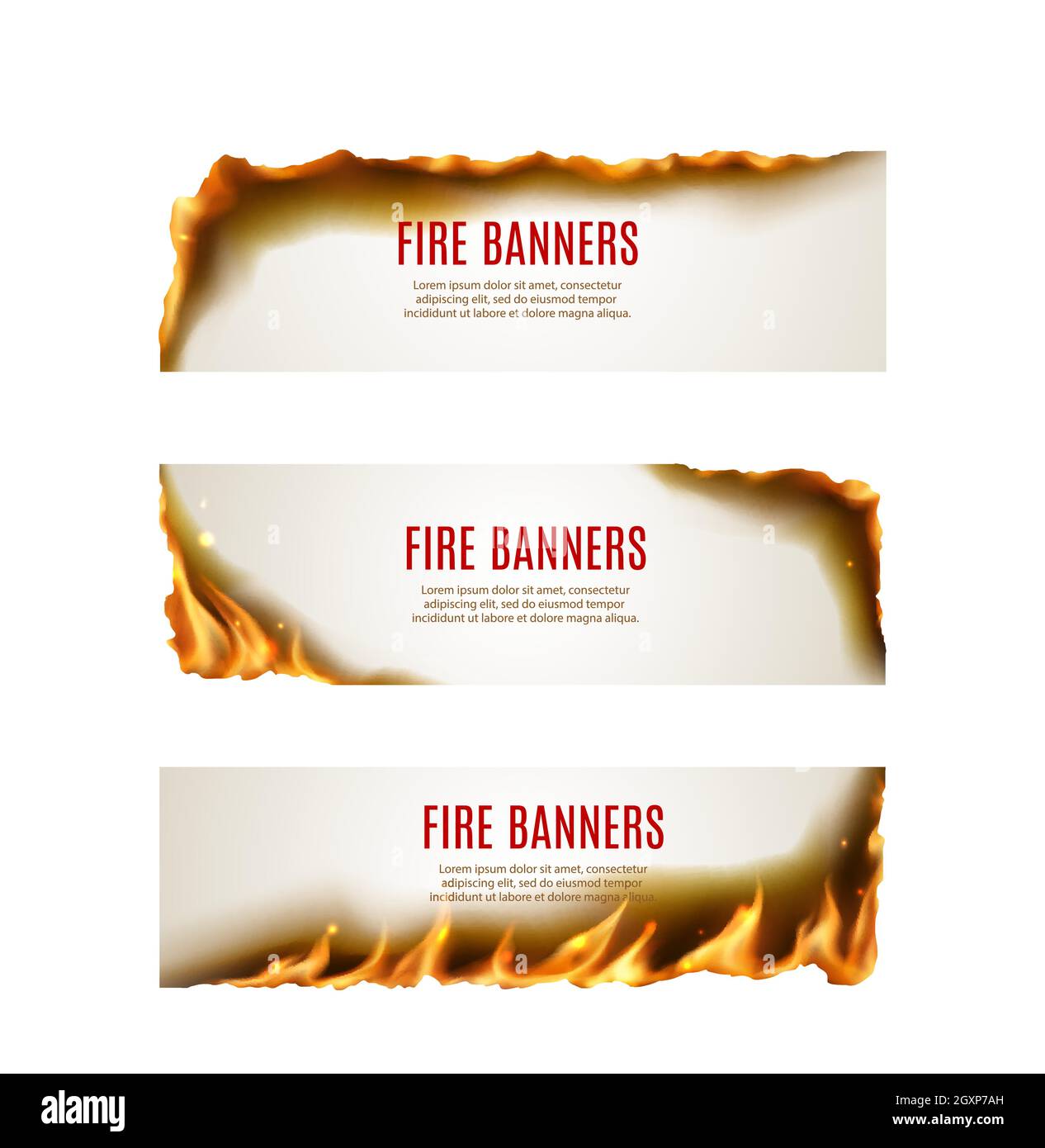 Burning paper corner hi-res stock photography and images - Alamy