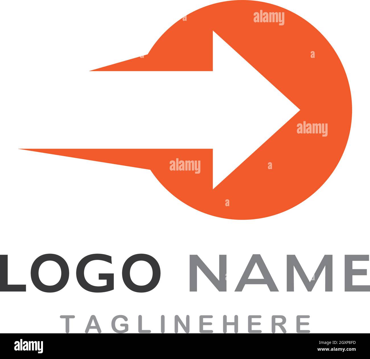 Arrow vector illustration icon Logo Template design Stock Vector Image ...