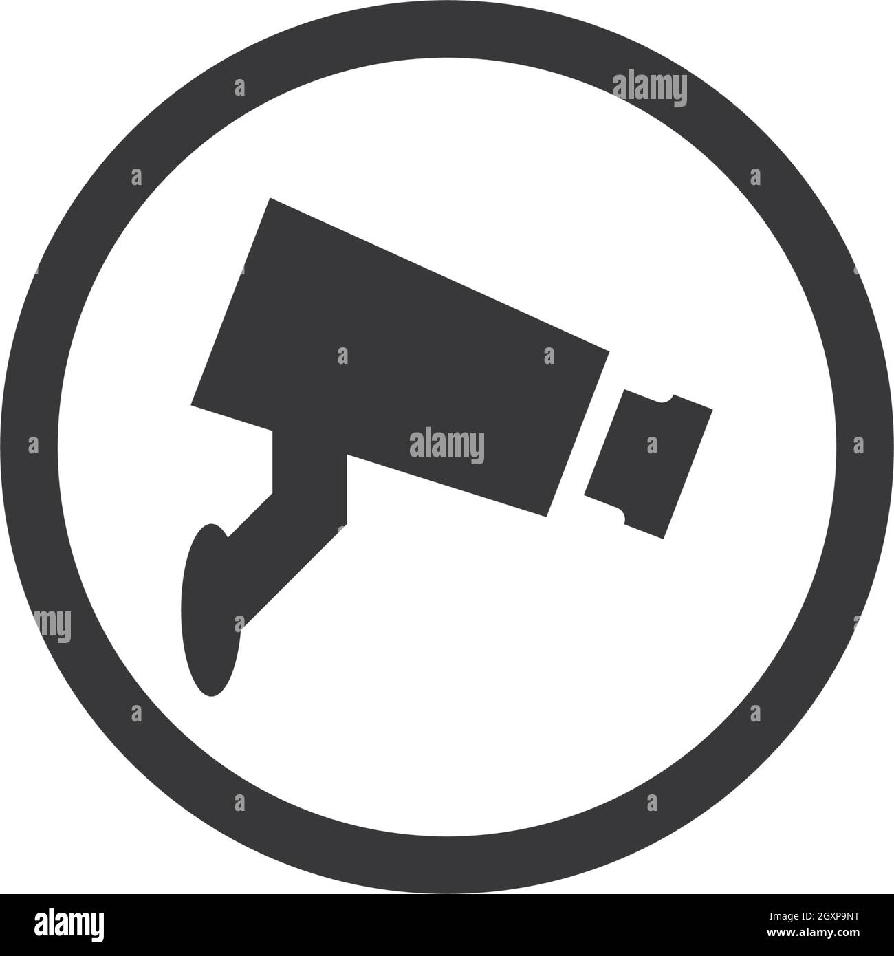 Cctv vector logo icon Black and White Stock Photos & Images - Alamy