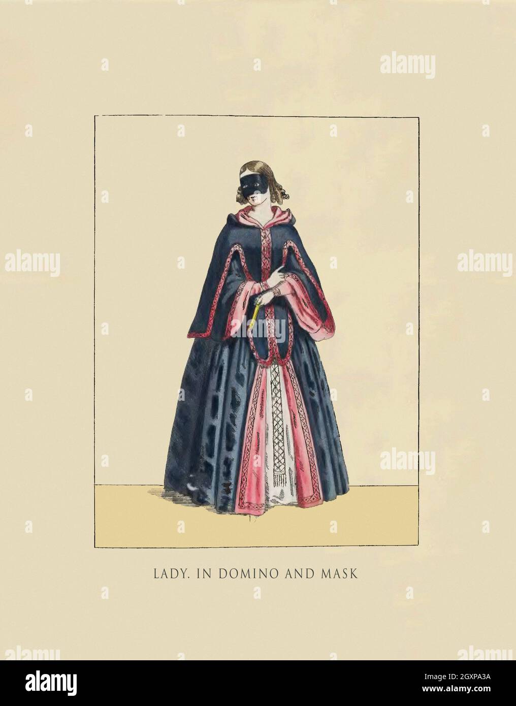 Domino costume hi-res stock photography and images - Alamy