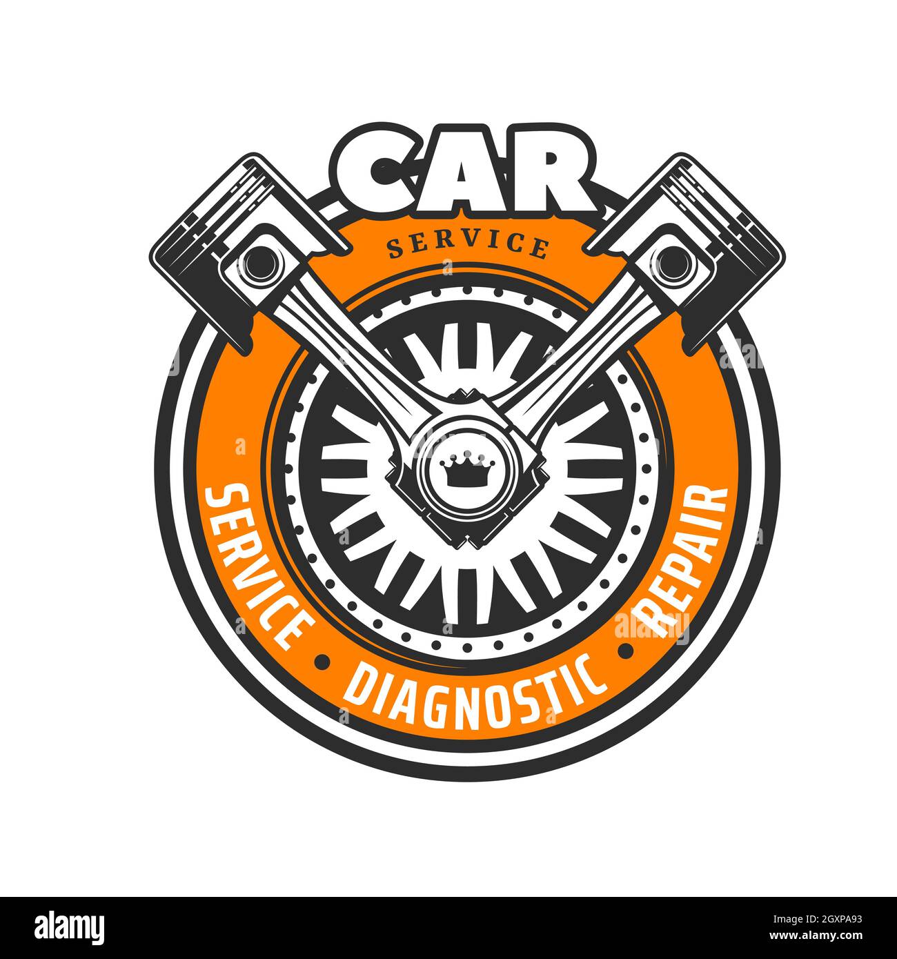 Car Engine Logo