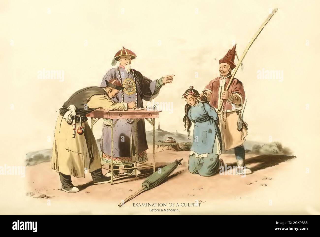 Examination of a Culprit Stock Photo - Alamy