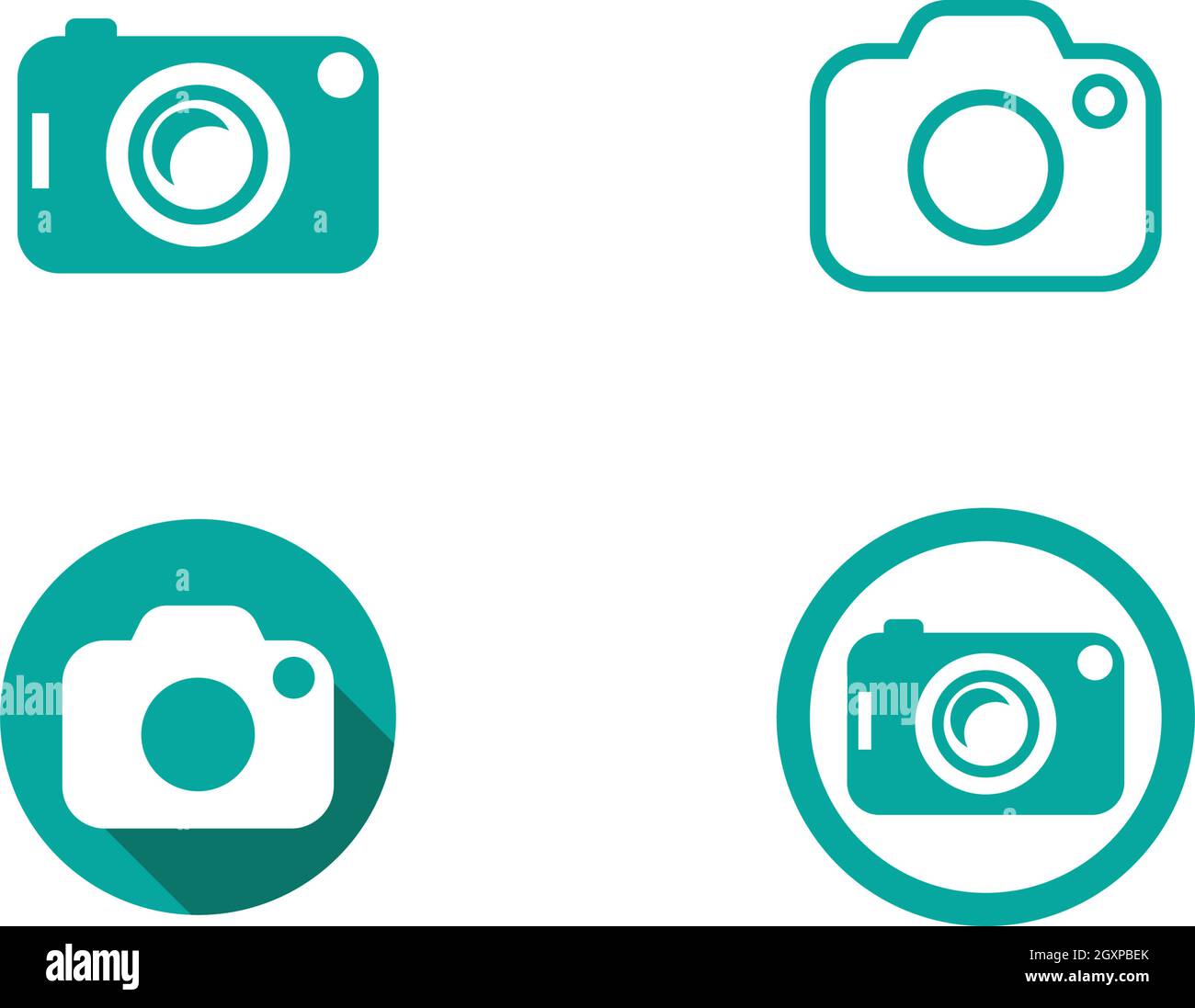 Camera icon vector template Stock Vector Image & Art - Alamy