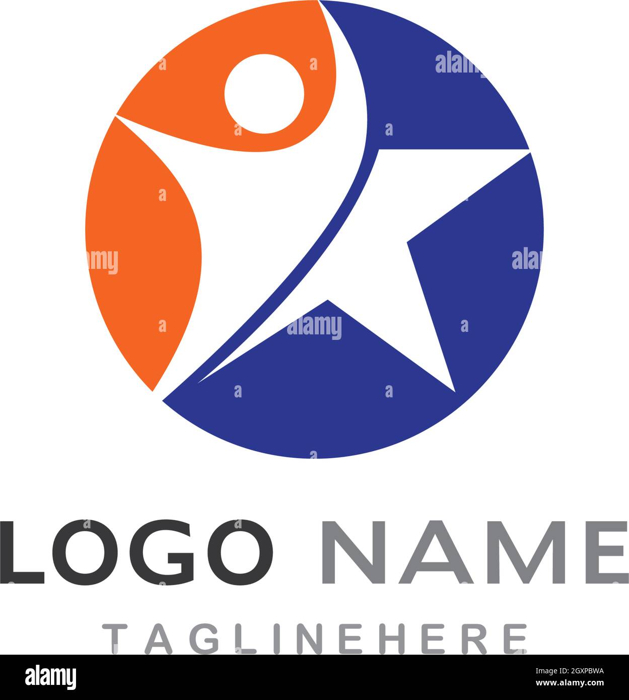 Star people logo vector icon template Stock Vector Image & Art - Alamy