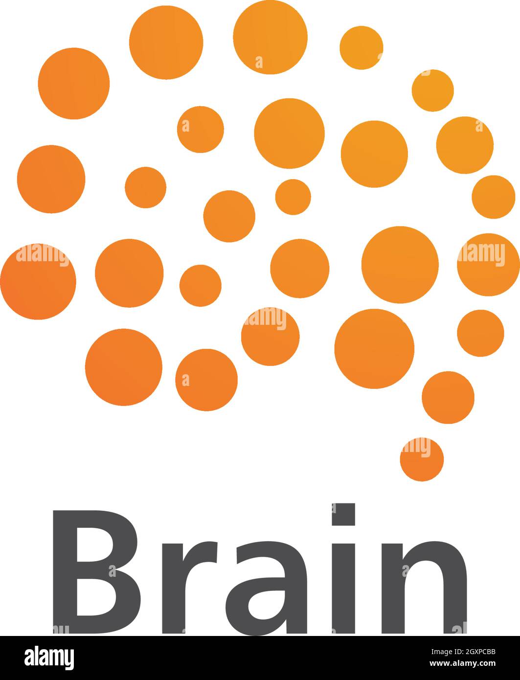 Brain Logo vector icon Template Stock Vector Image & Art - Alamy