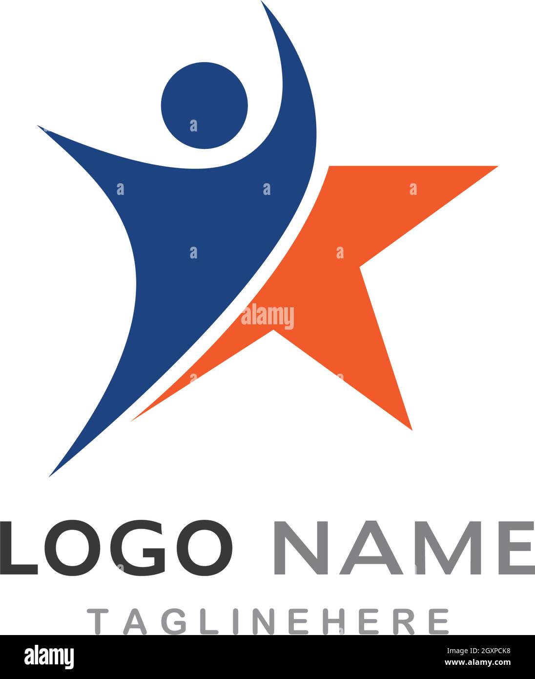 Star people logo vector icon template Stock Vector Image & Art - Alamy