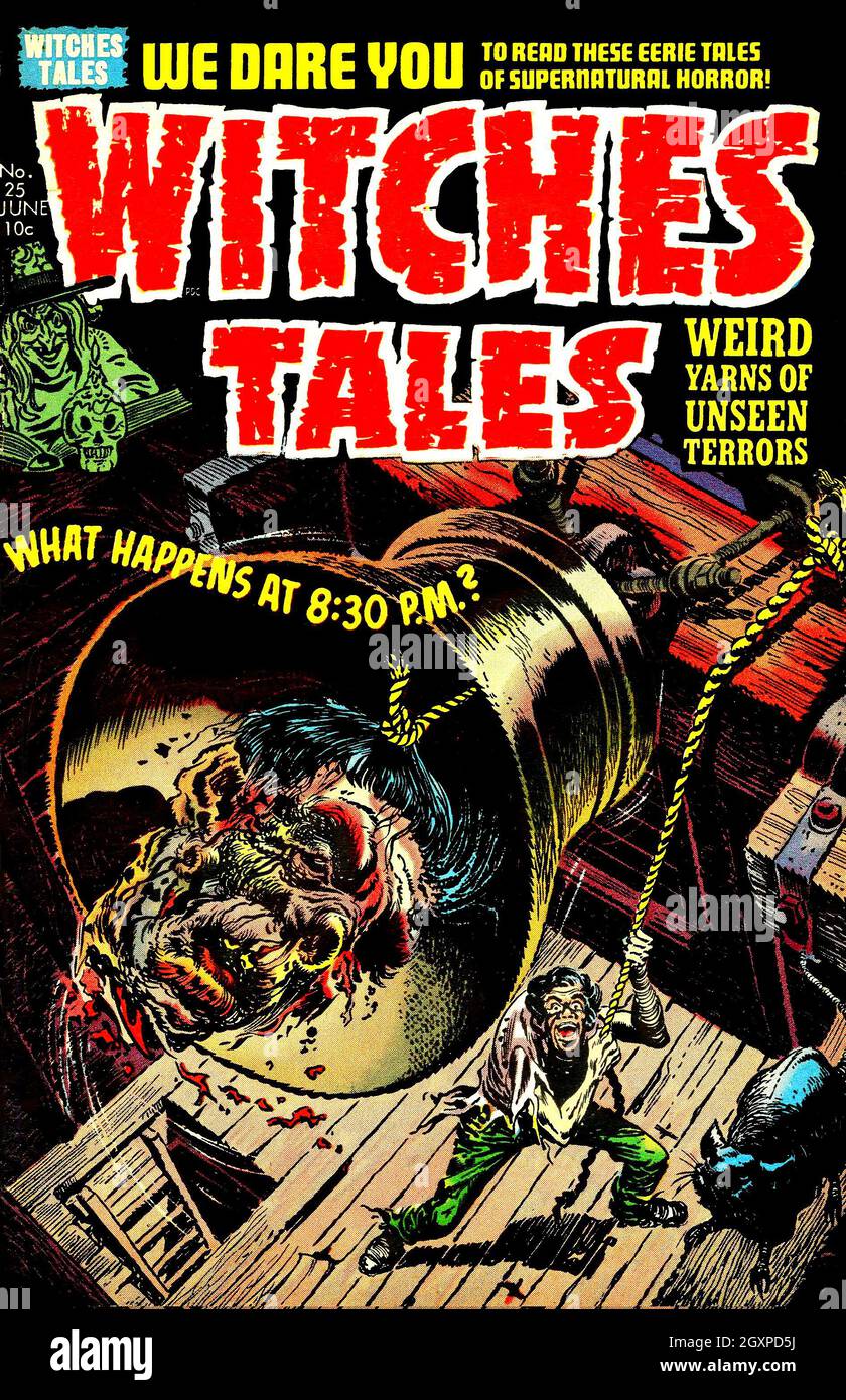 Witches Tales #25 What Happens… Stock Photo - Alamy