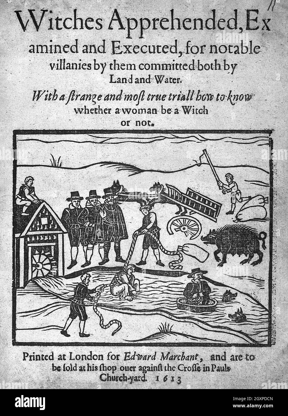 Witches execution hi-res stock photography and images - Alamy