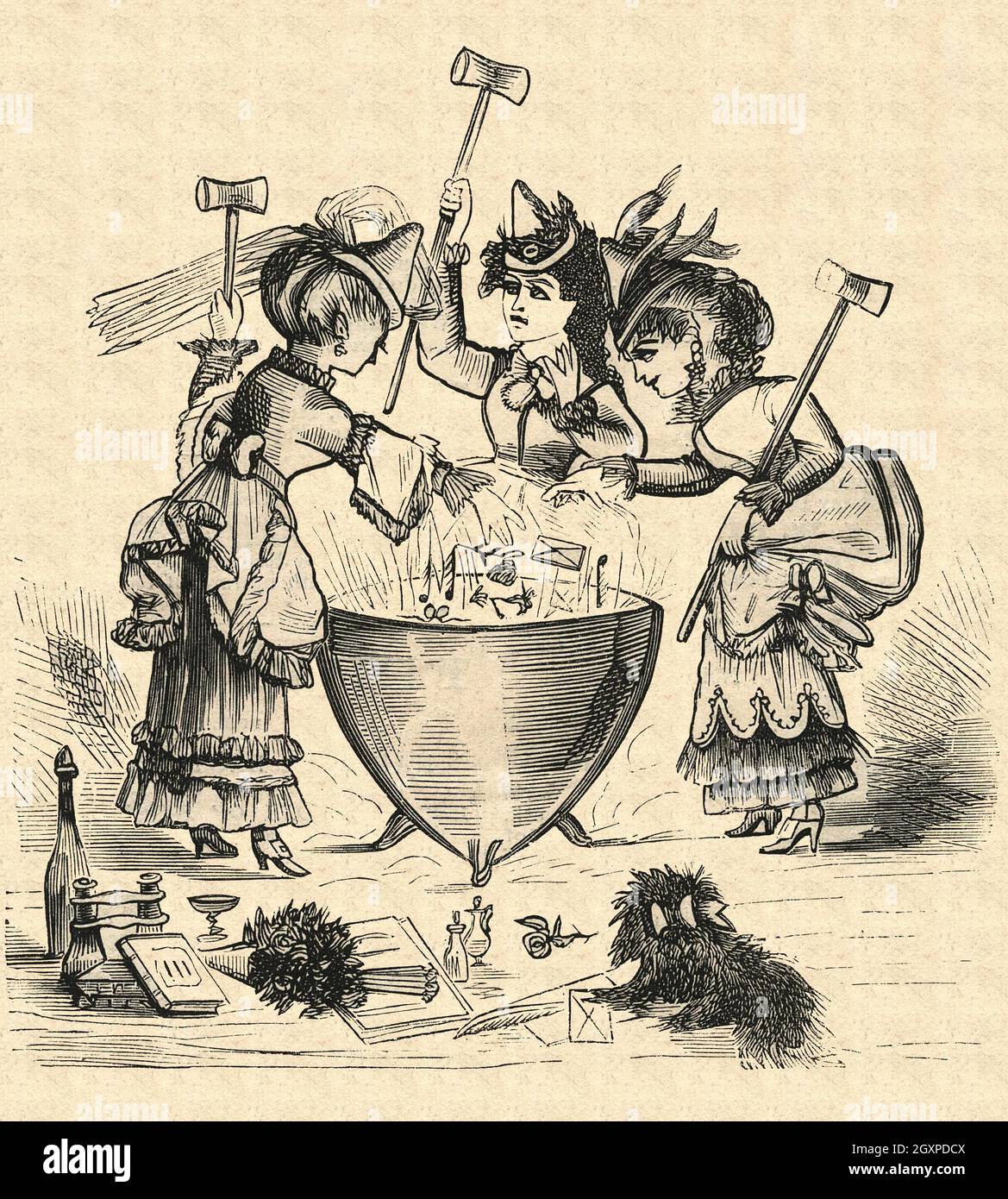 Witches cauldron hi-res stock photography and images - Alamy