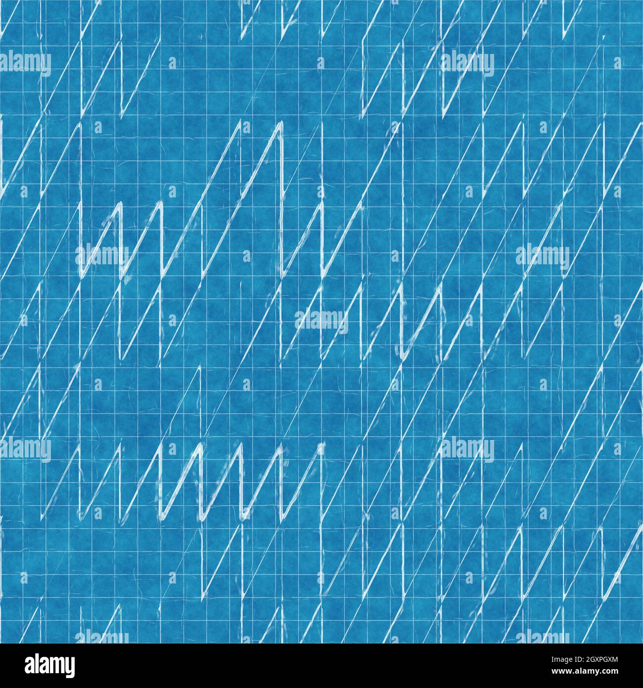 Seamless bright blue blueprint pattern for textile and print Stock ...
