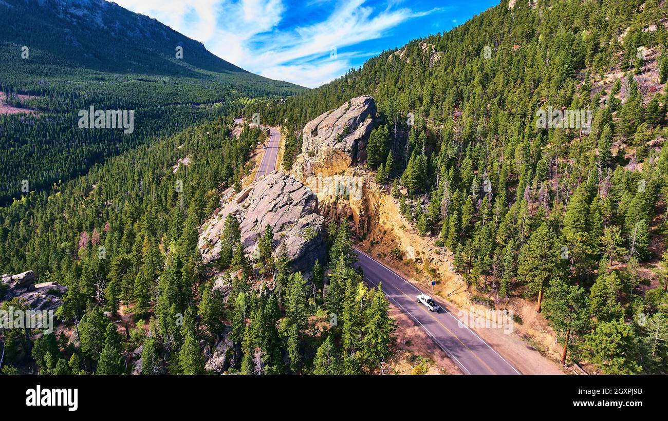 Boulder colorado aerial hi-res stock photography and images - Alamy