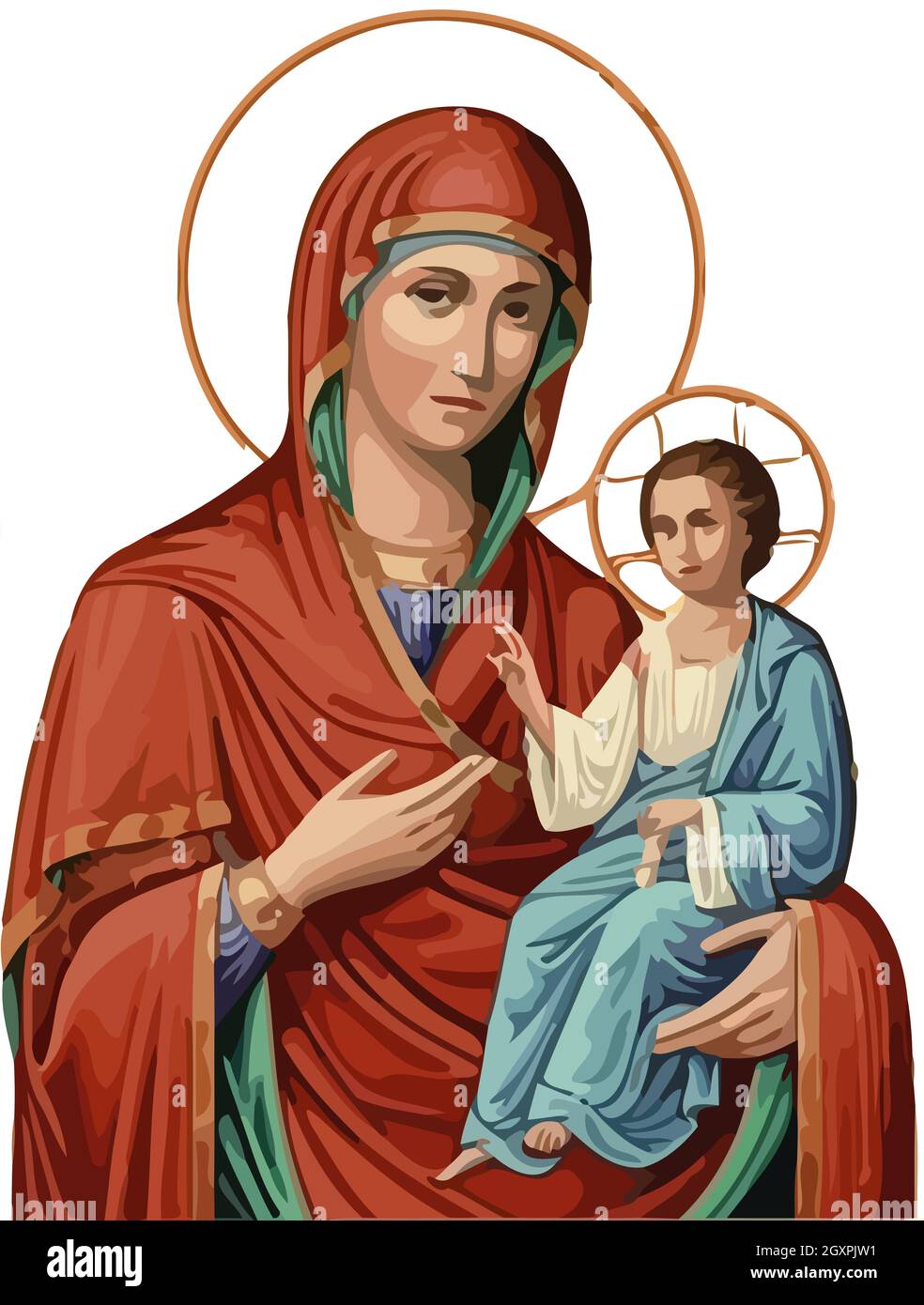 Jesus nazareth byzantine hi-res stock photography and images - Alamy
