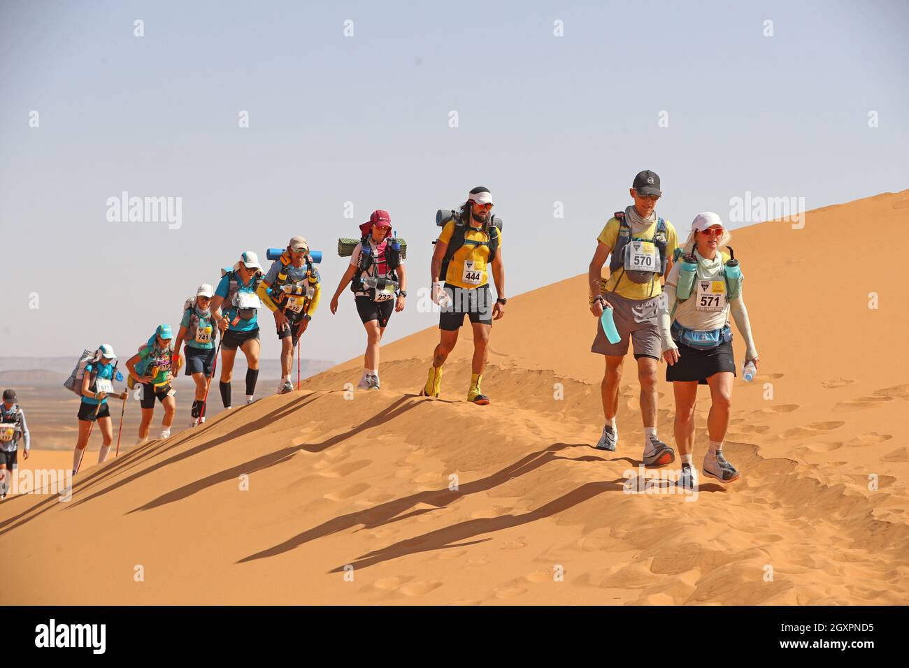 Sahara Desert, Morocco, 5th October 2021; Kourci Dial Zaid to Jebel El ...