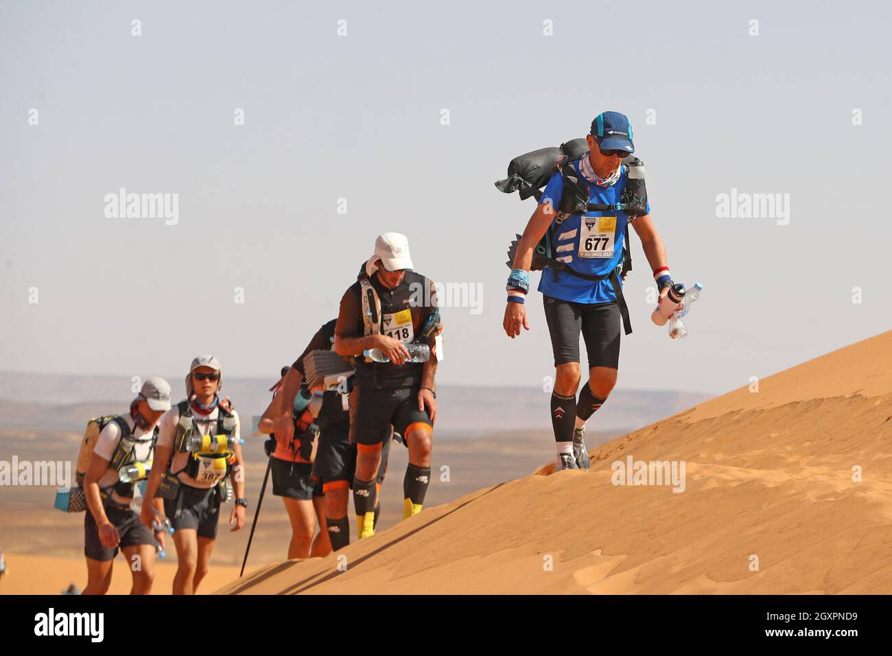 Sahara Desert, Morocco, 5th October 2021; Kourci Dial Zaid to Jebel El ...
