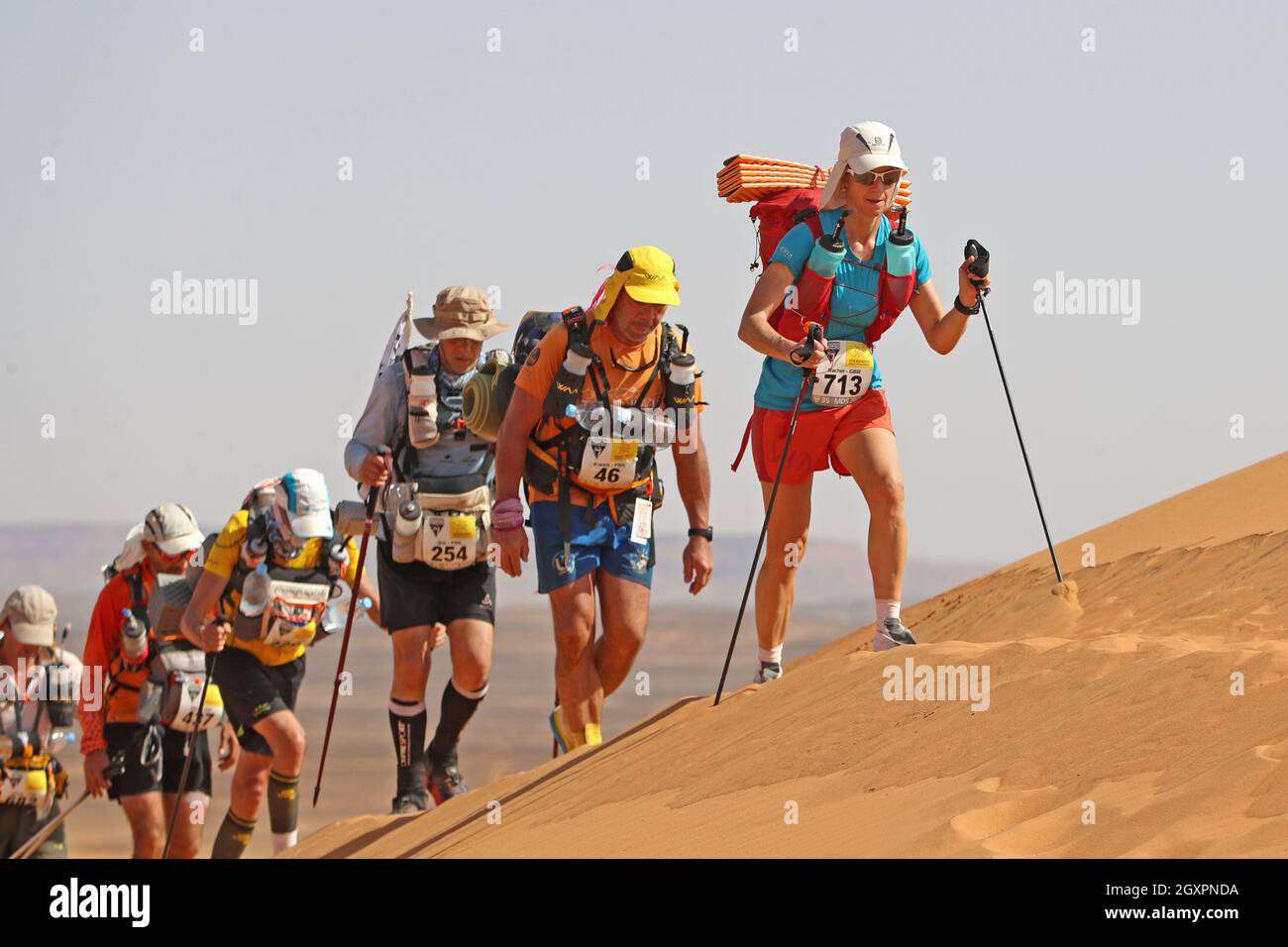 Sahara Desert, Morocco, 5th October 2021; Kourci Dial Zaid to Jebel El ...