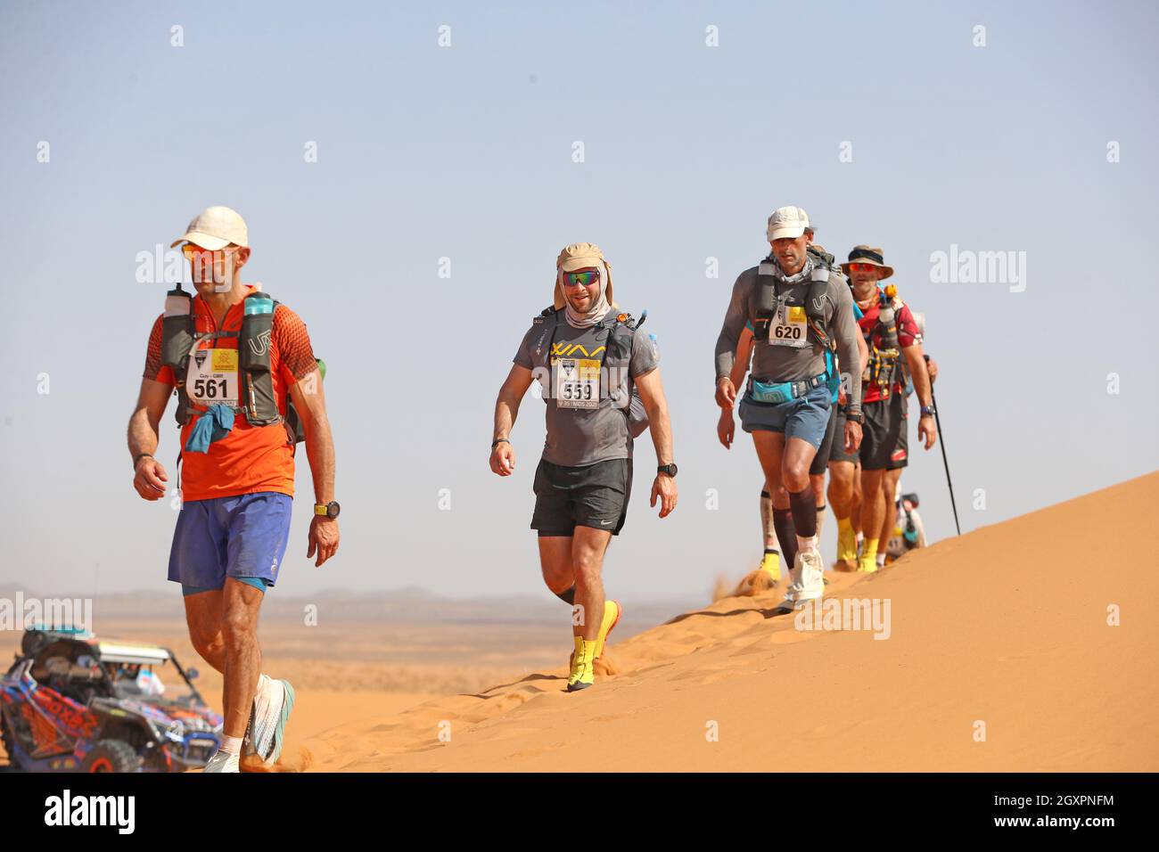 Sahara Desert, Morocco, 5th October 2021; Kourci Dial Zaid to Jebel El ...
