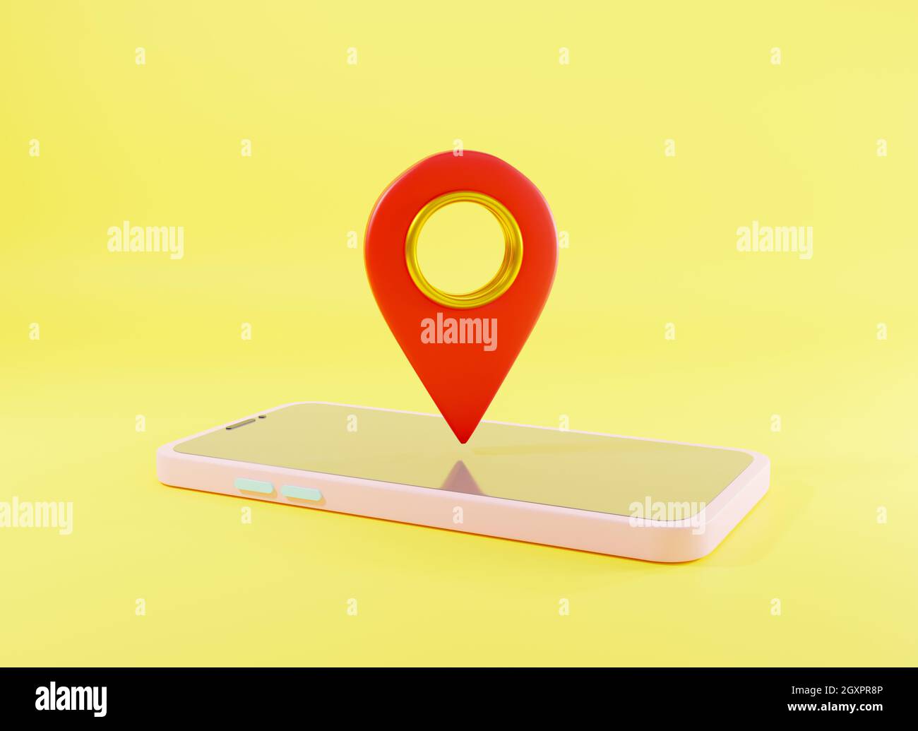 Map pinpoint symbol place location design style modern icon on screen ...