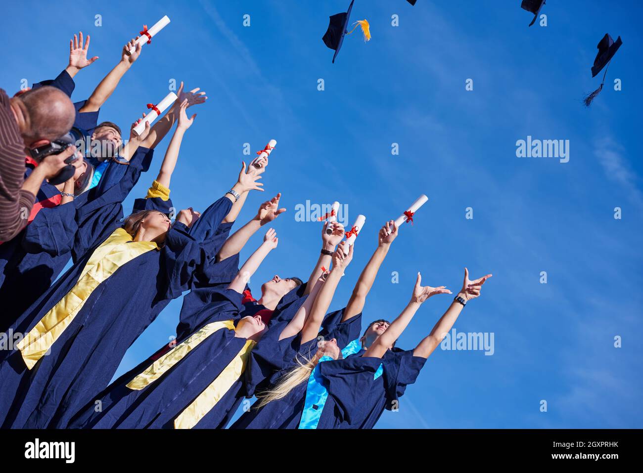 Hand over certificate hi-res stock photography and images - Alamy