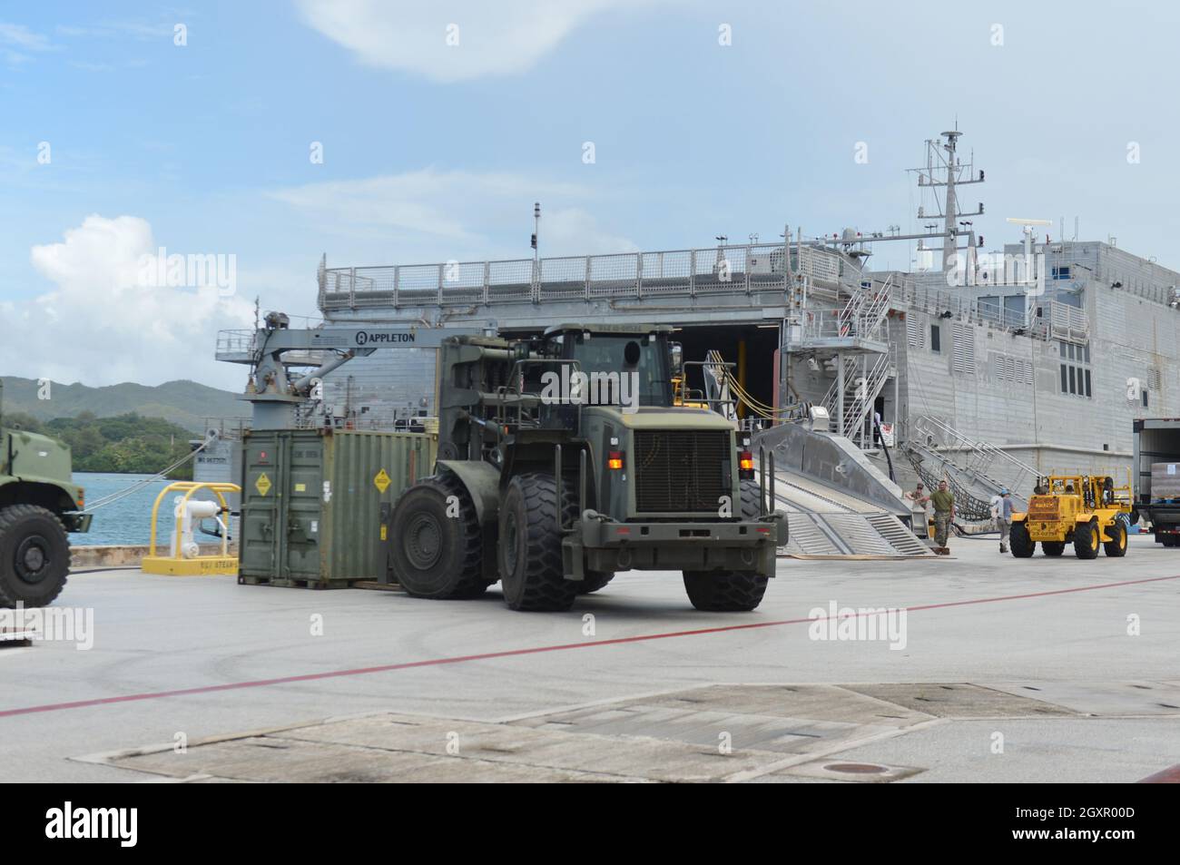 SANTA RITA, Guam (Sep. 9, 2021) Seabees assigned to Naval Mobile ...
