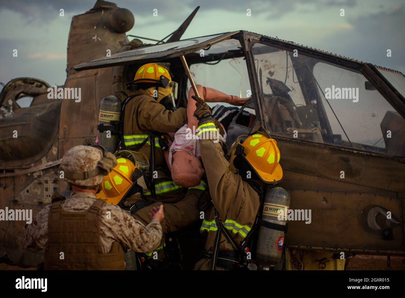U.S. Marines assigned to Marine Wing Support Squadron 272, Marine ...