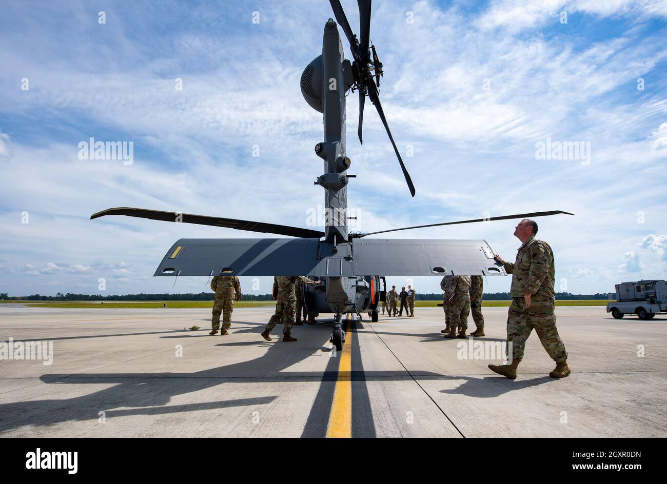 U.S. Air Force Col. Chris Richardson, 347th Rescue Group commander ...