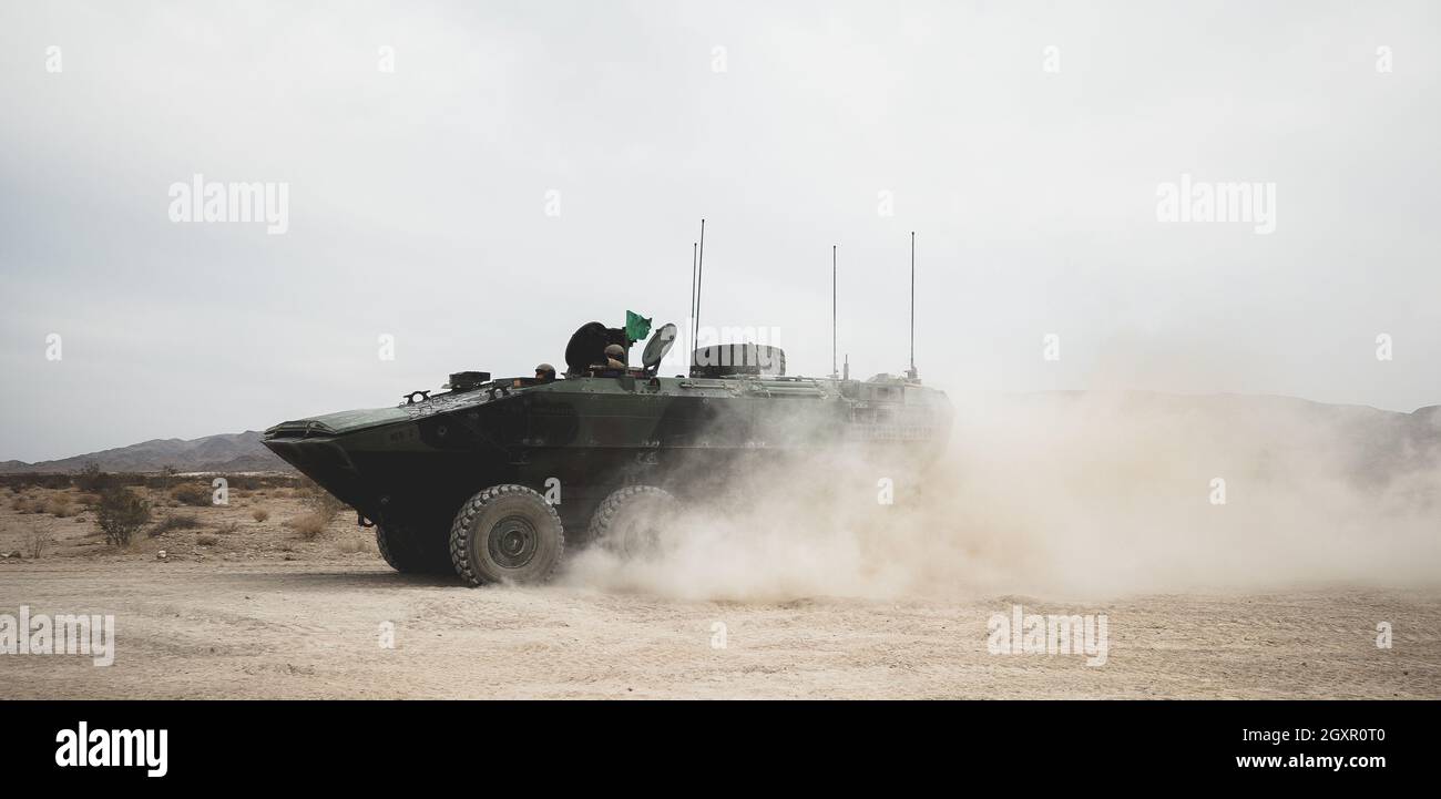 U.S. Marines with 3rd Assault Amphibian Battalion, 1st Marine Division ...