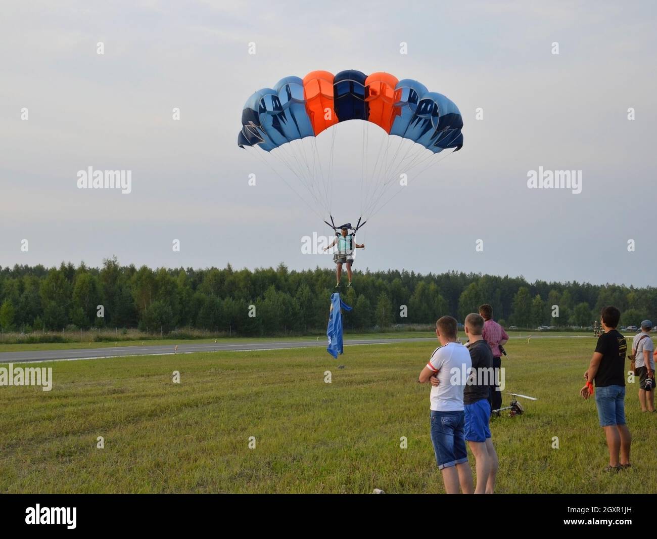 Vladimir region, Russia. 19 August 2017. Airfield Dobrograd. Air and ...