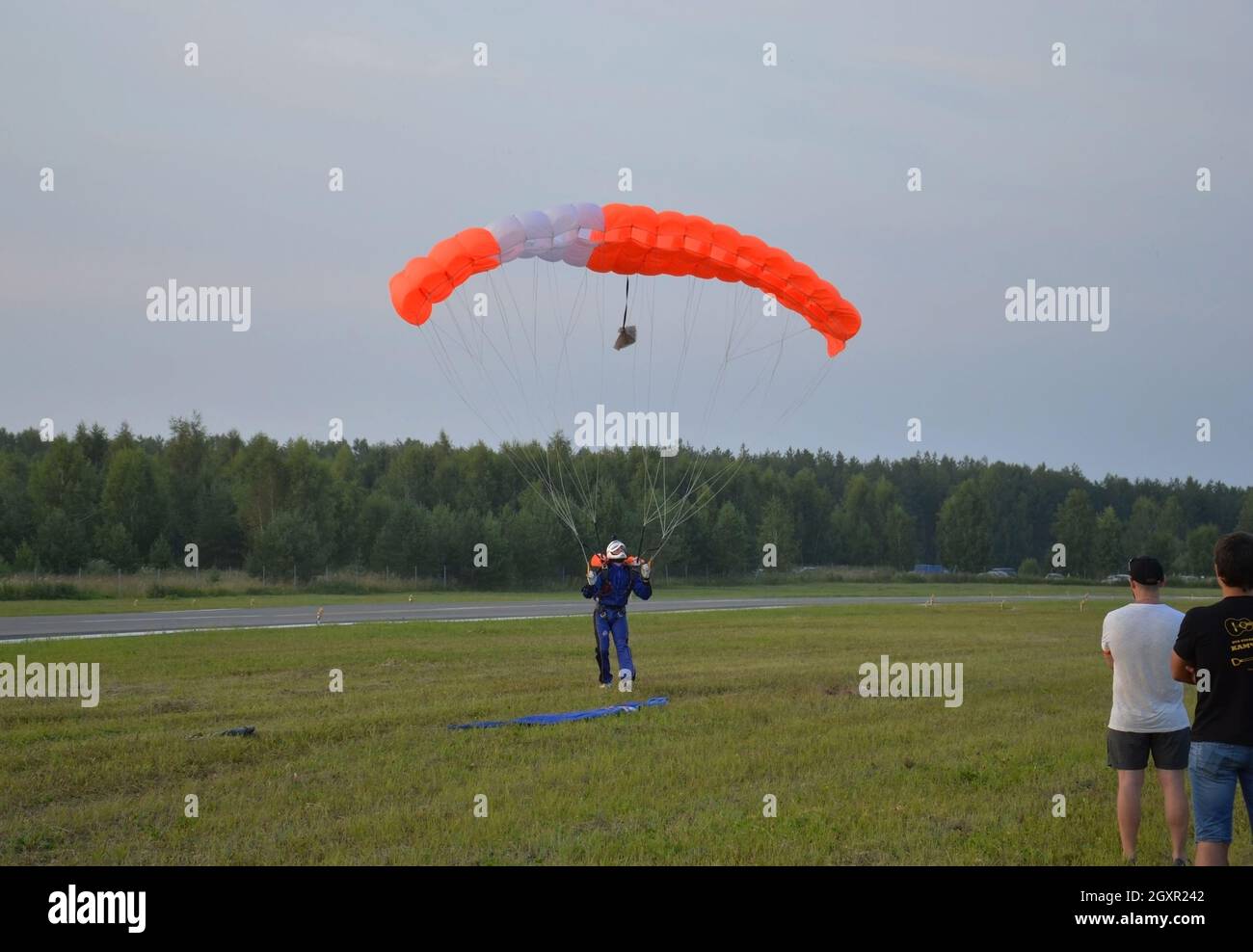 Vladimir region, Russia. 19 August 2017. Airfield Dobrograd. Air and ...