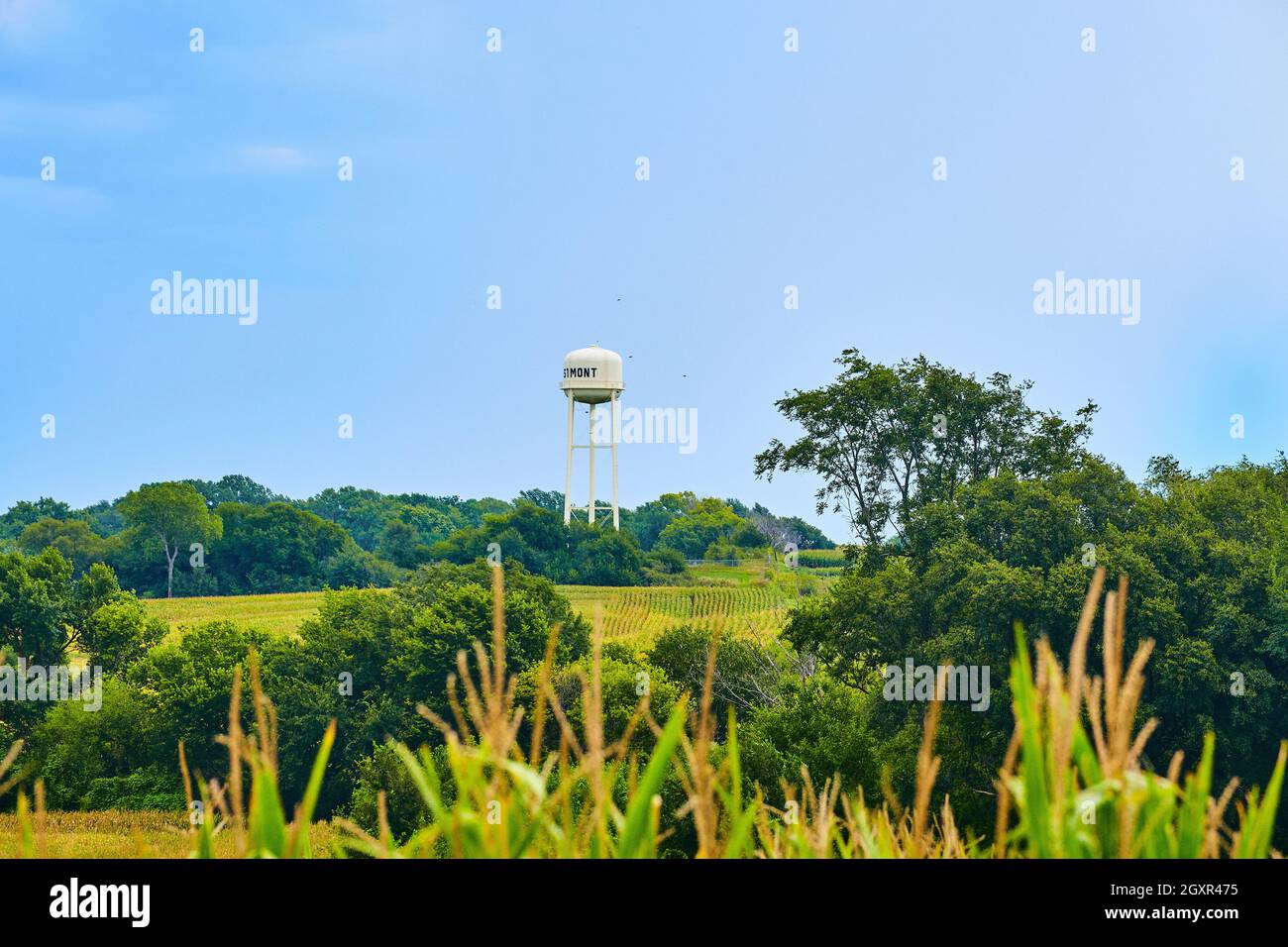 Corn water tower hi-res stock photography and images - Alamy