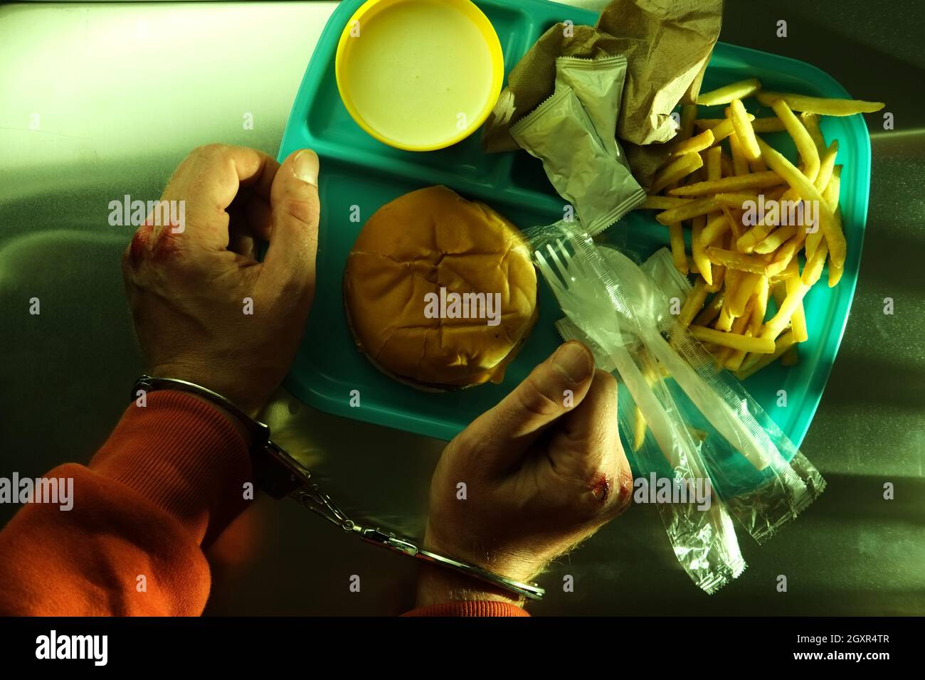 Death row last meal metaphor for poor fast food diet being a death ...