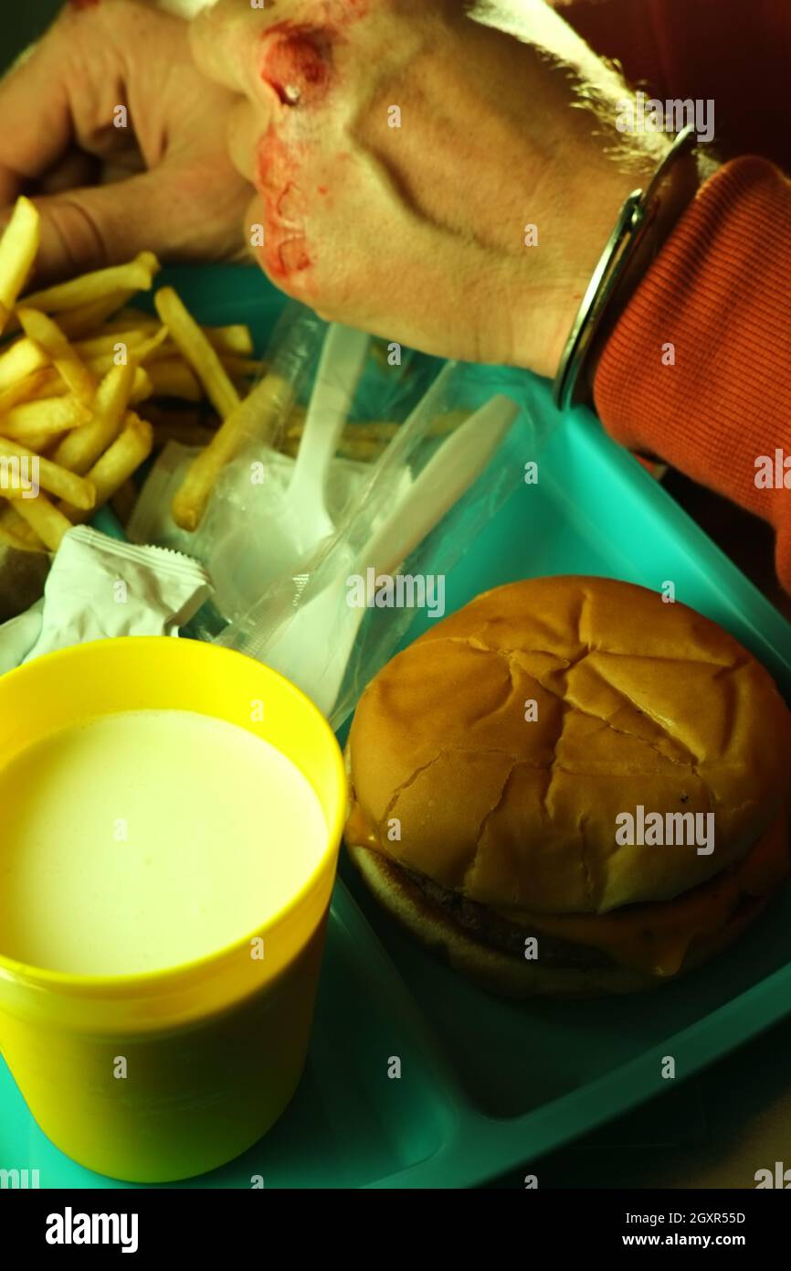 Death row last meal metaphor for poor fast food diet being a death ...