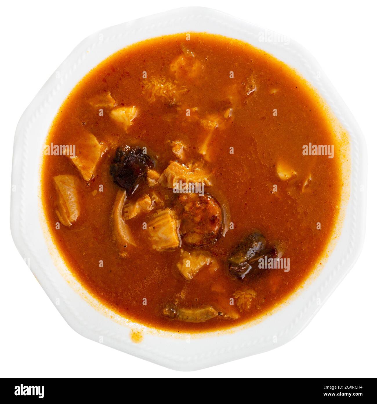 Spanish stewed tripe dish Callos a la Madrilena Stock Photo - Alamy