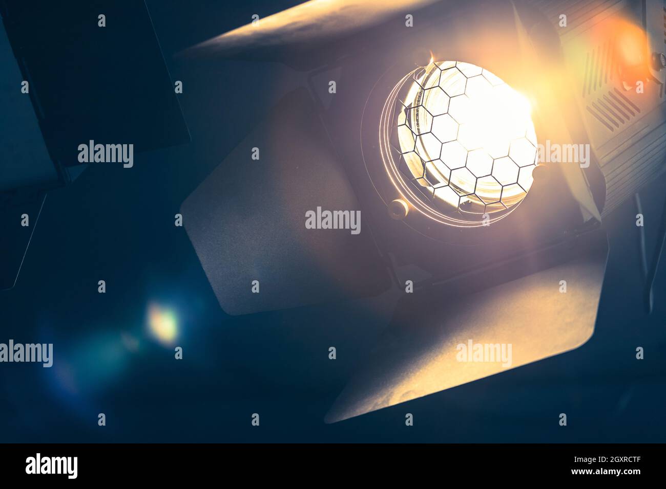 Professional orange studio spotlight hi-res stock photography and ...