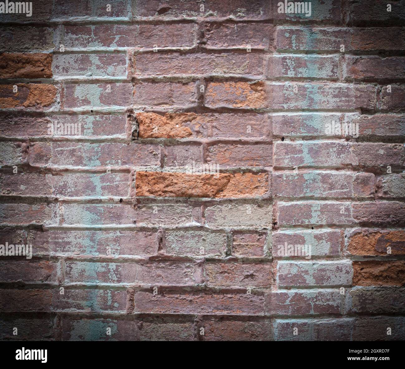 the close up Red brick wall texture.Selective focus Stock Photo - Alamy