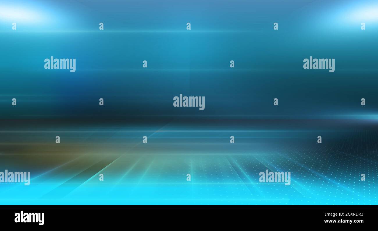Abstract high technology background, empty backdrop light effects on ...