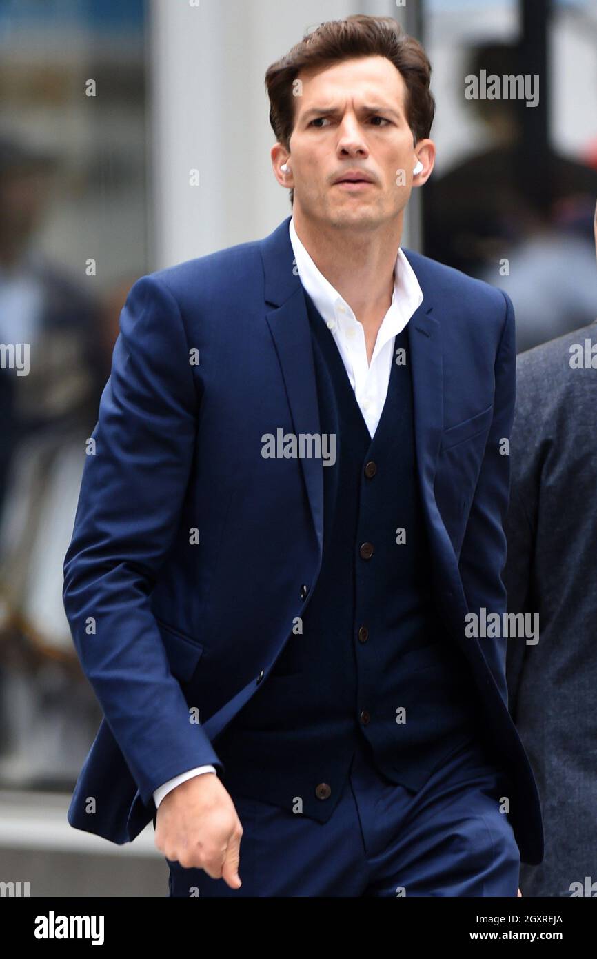 New York, NY, USA. 5th Oct, 2021. Ashton Kutcher out and about for ...