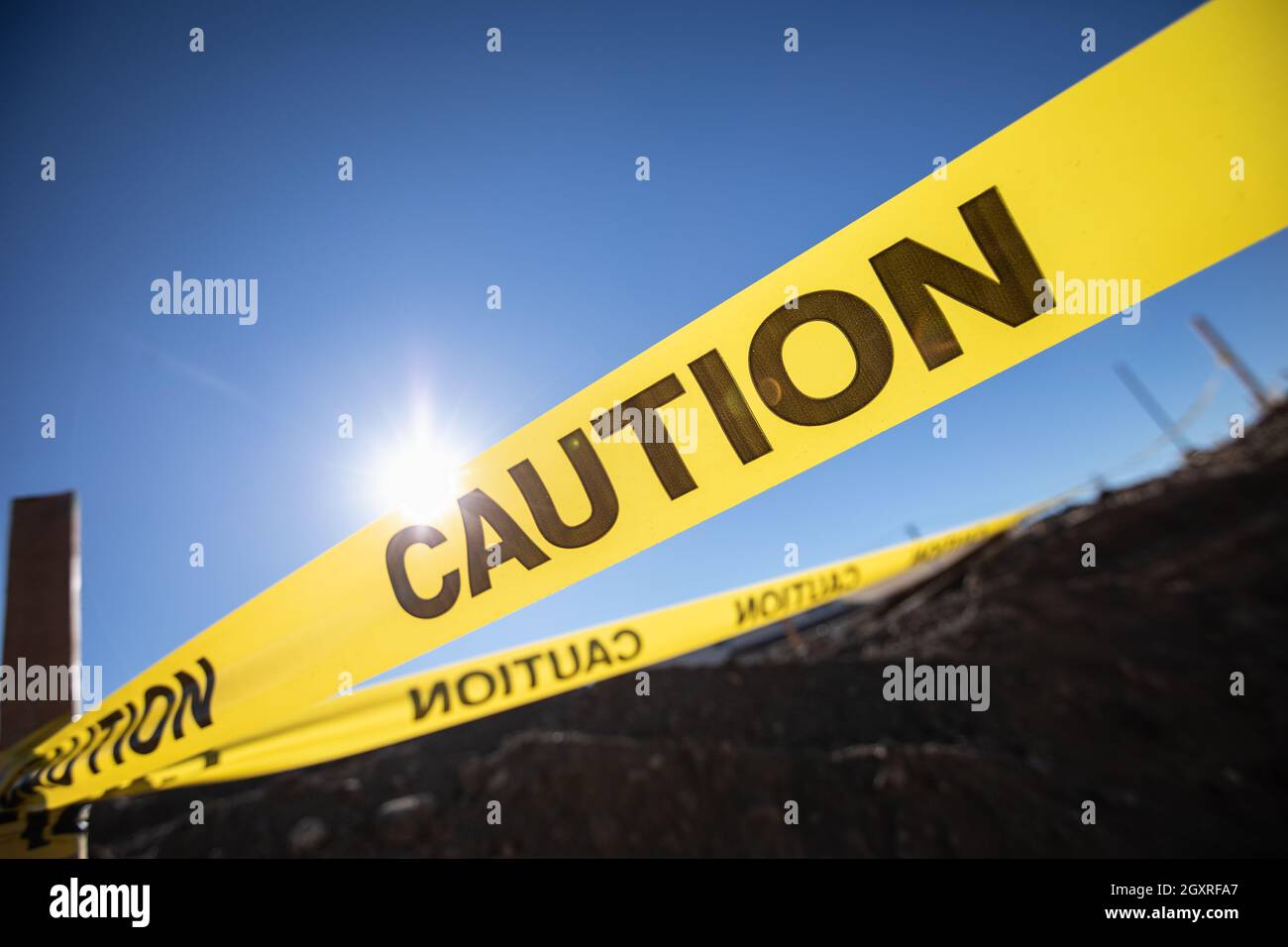 Dangerous area hi-res stock photography and images - Alamy
