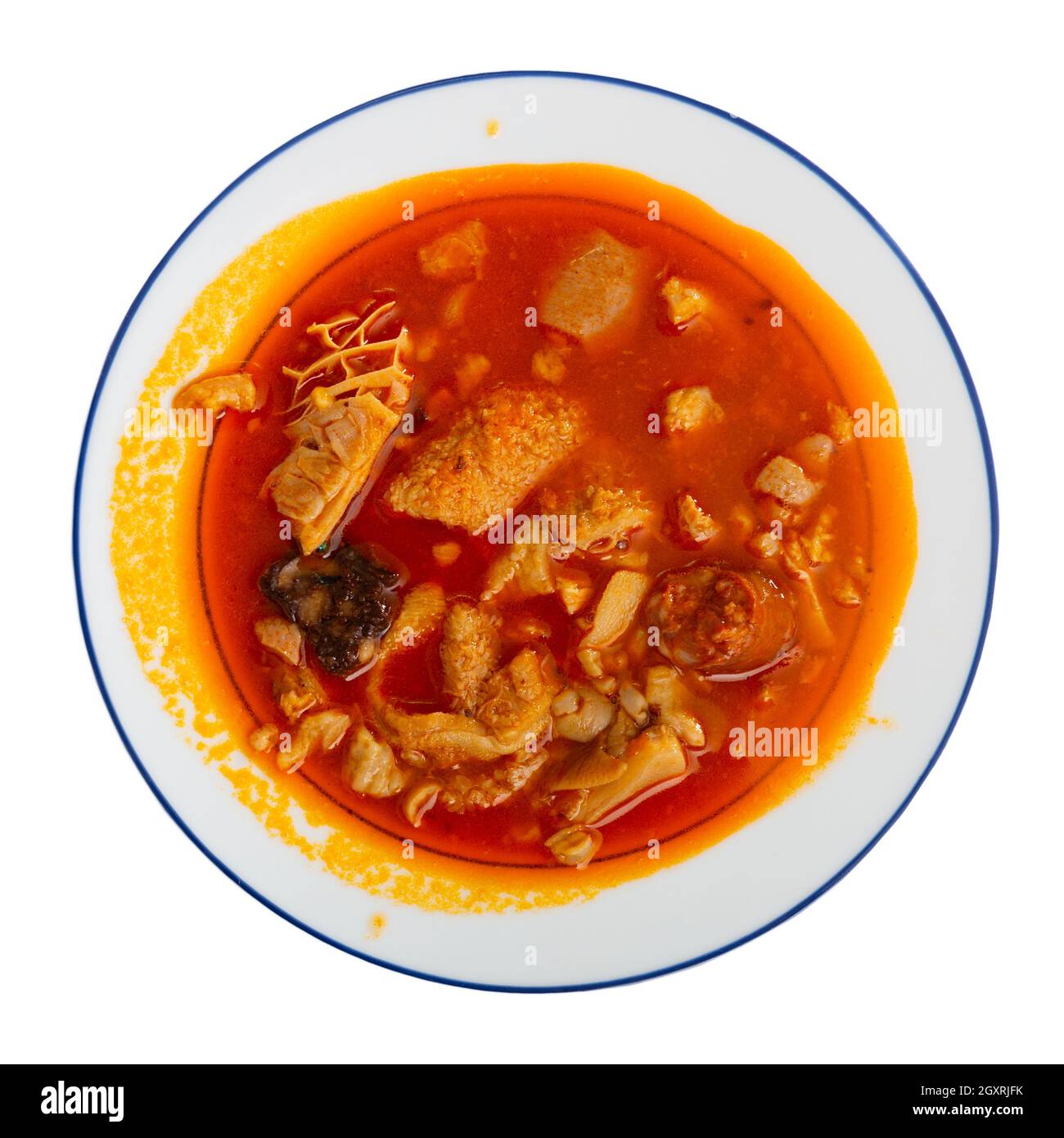 Spanish stewed tripe dish Callos a la Madrilena Stock Photo - Alamy