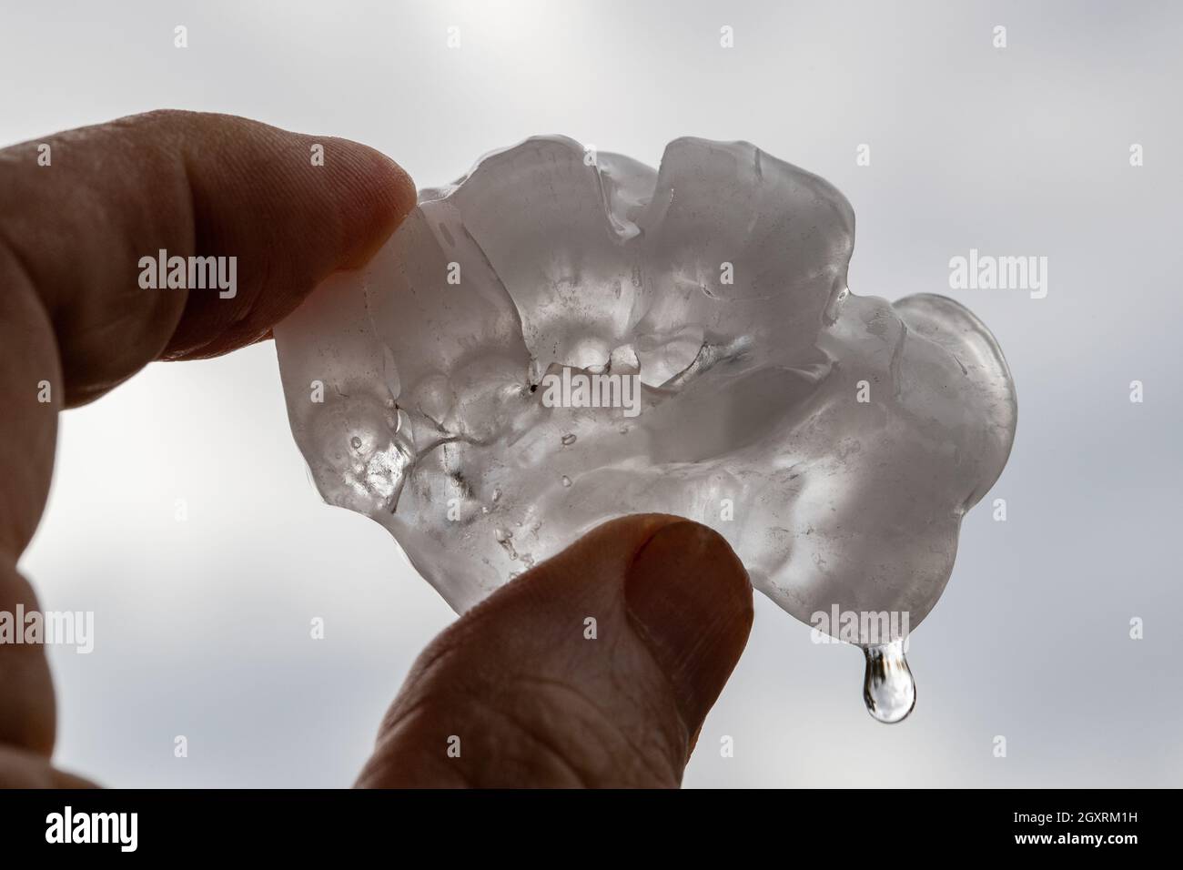 Hail stone hi-res stock photography and images - Alamy