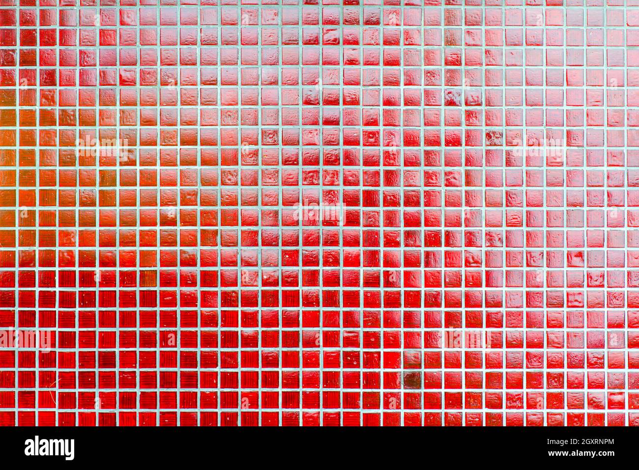 small red tiles background mosaic Stock Photo - Alamy