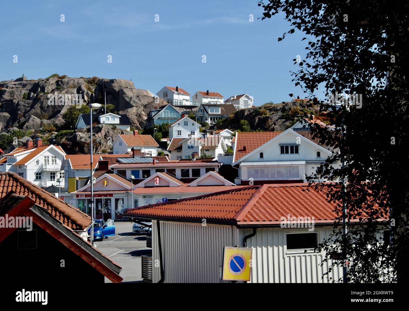 Bovallstrand village on the western coastline of Sweden Stock Photo - Alamy
