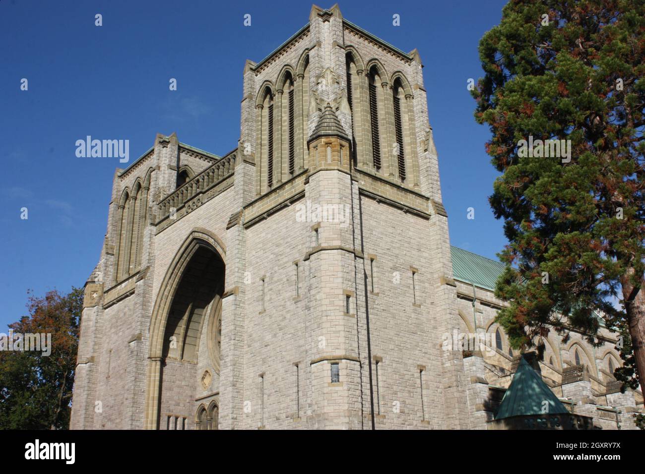 Christ Church Cathedral, Victoria, BC, Canada Stock Photo - Alamy