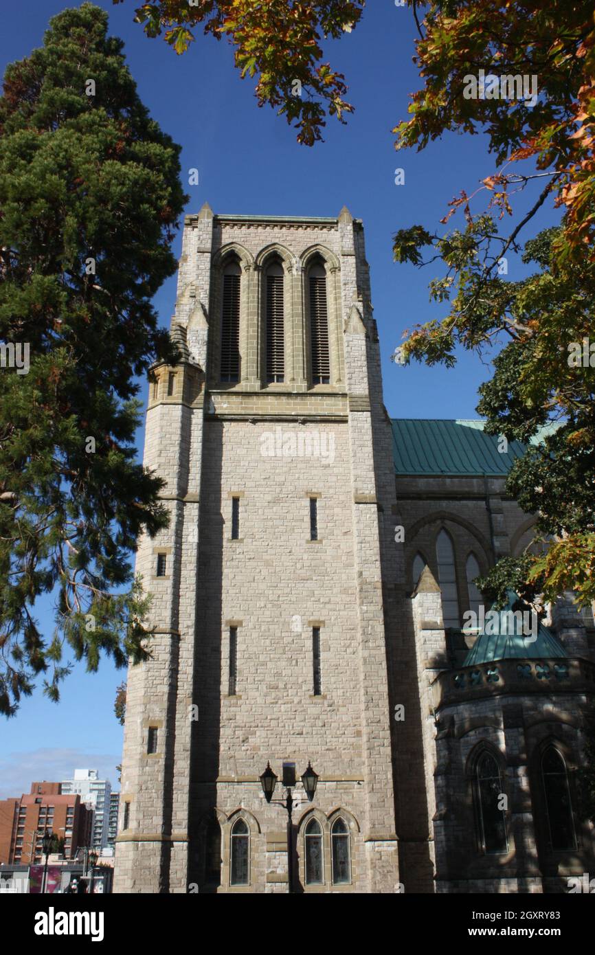 Christ Church Cathedral, Victoria, BC, Canada Stock Photo - Alamy