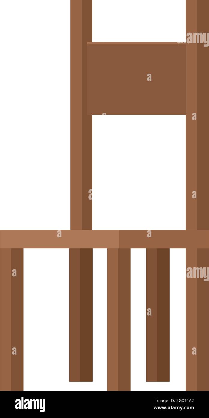 wooden chair furniture Stock Vector Image & Art - Alamy