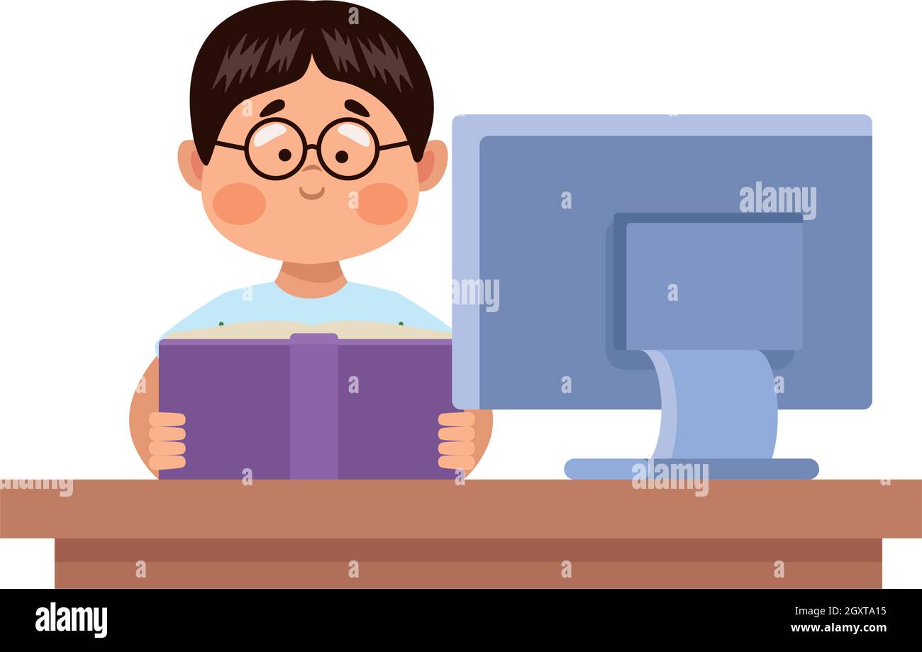 Young class monitor Stock Vector Images - Alamy