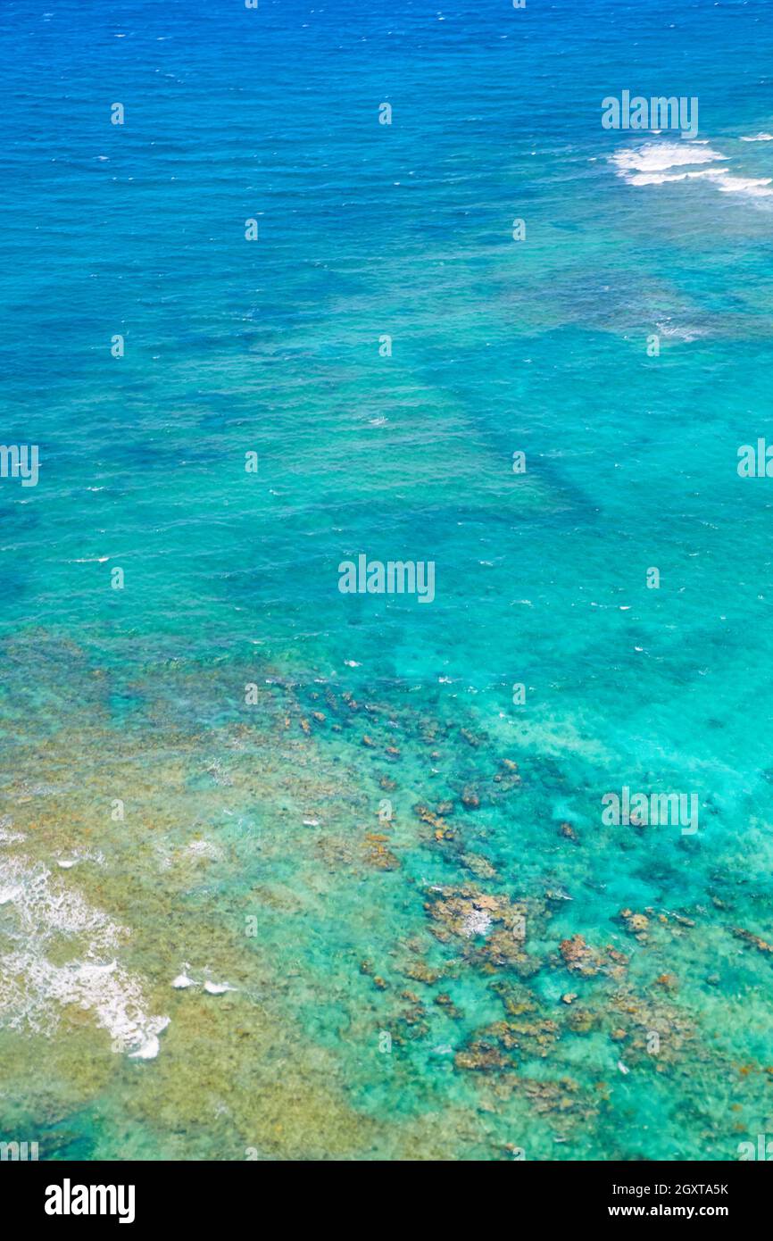 Colorful tropical water ocean Stock Photo - Alamy