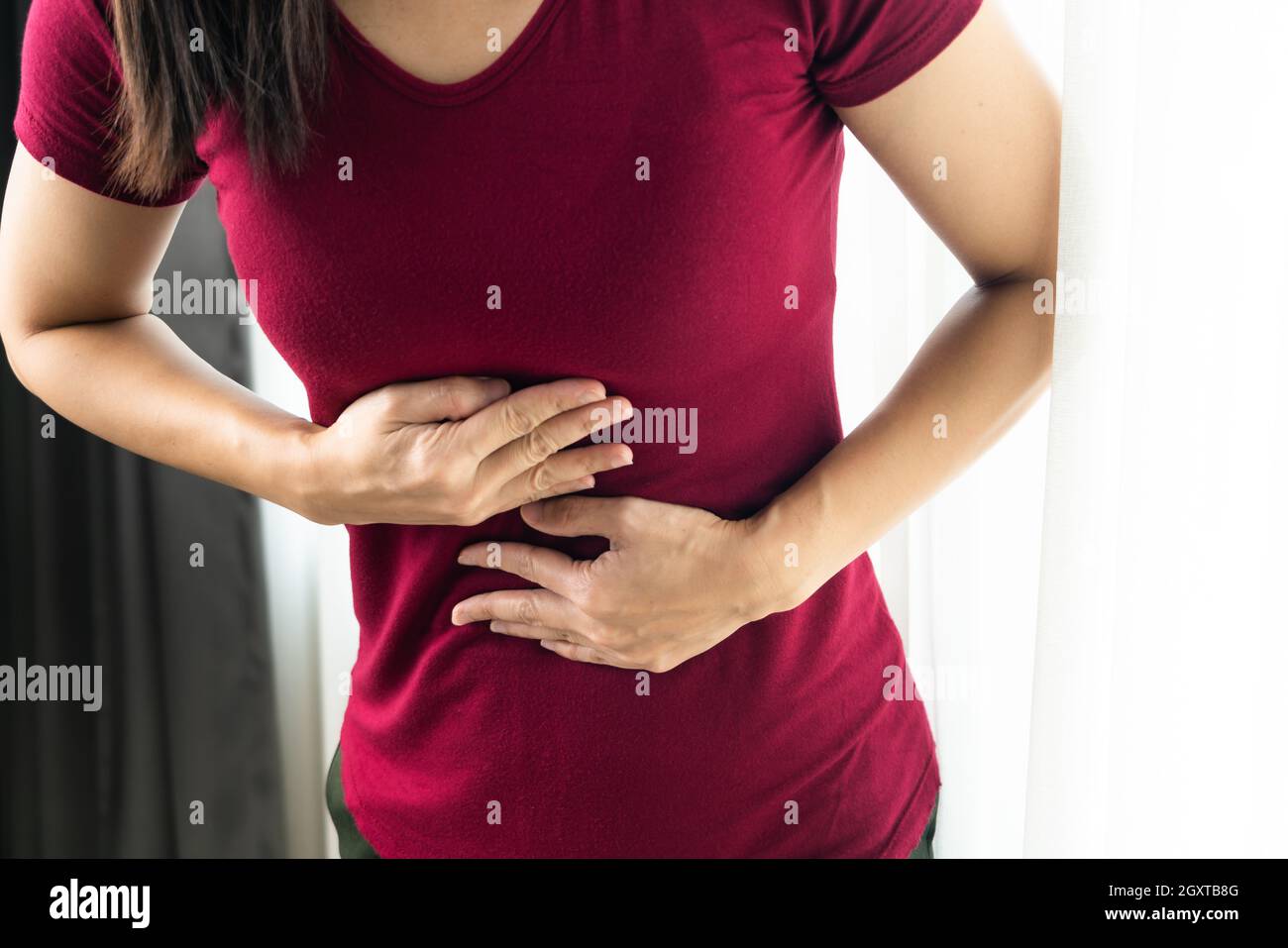 Acid reflux woman hi-res stock photography and images - Alamy
